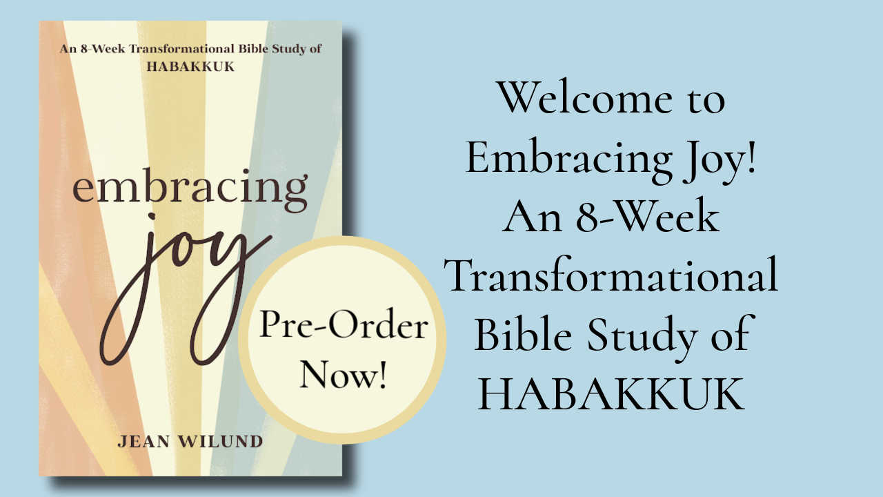Embracing Joy Page Banner PreOrder - Jean Wilund, Christian Writer ...
