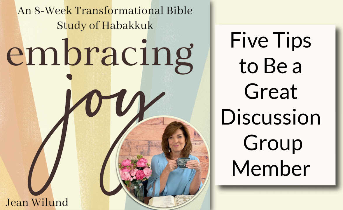 Five Tips to Be a Great Discussion Group Member - Jean Wilund ...
